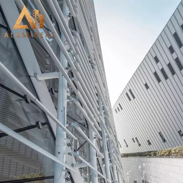 aluminum louver wall exterior cladding - A-30003 - Alumideas (China ...