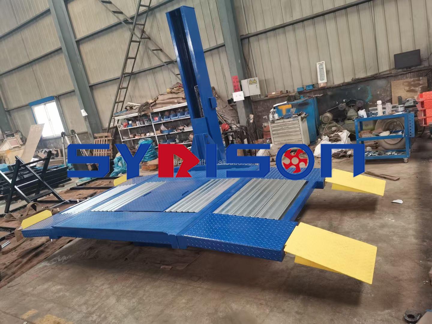 Single post parking lift - SPP - car parking lift/car storage lift ...