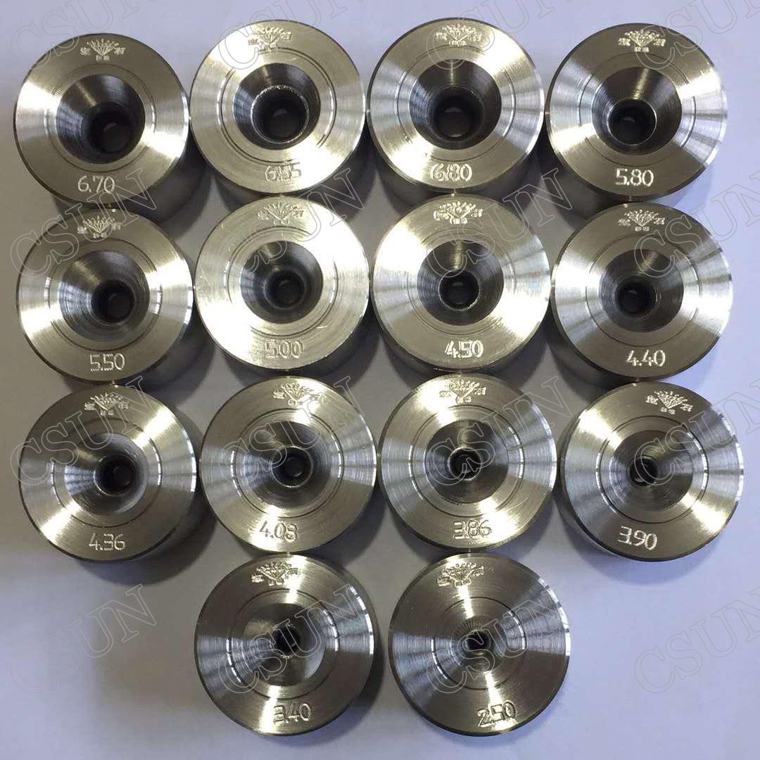 P.C.D Drawing Dies for High Speed Straight line Wire Drawing Machines ...