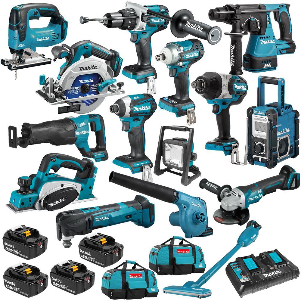 Makitas LXT1500 18-Volt LXT Lithium-Ion Cordless 15-Piece Combo Kit (South Africa Trading ...