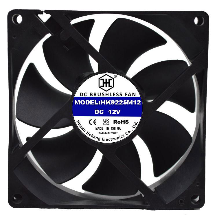 9225 DC 12V 24V 48V Sleeve Bearing Axial Brushless Fans 92x92x25mm Cooling Fan - HIK9225M - HK ...