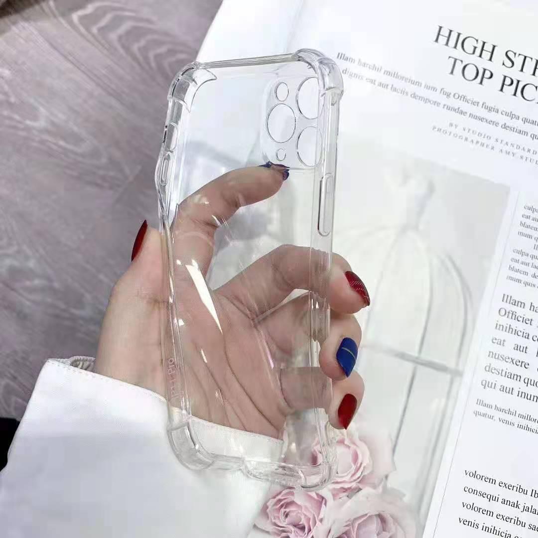 1.5mm Clear Phone Case Soft Silicone Transparent Cover for IP15 IP15 ...