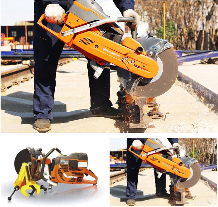 Portable Lithium Electric Rail track Cutting machine cutting equipment tool - LJ-LDC2001 ...