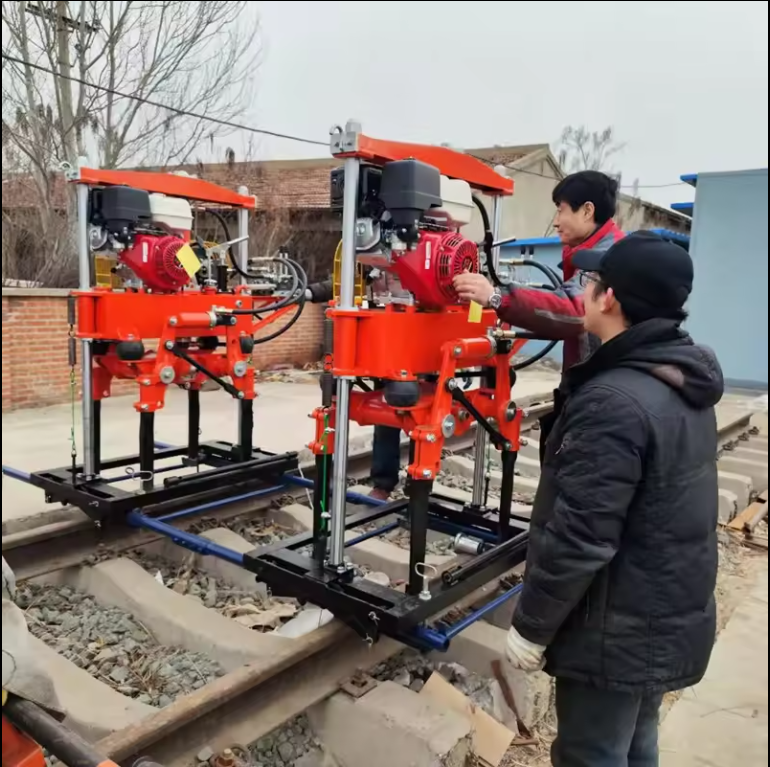 YD-22 Hydraulic rail tamping machine for track ballast tamping work ...