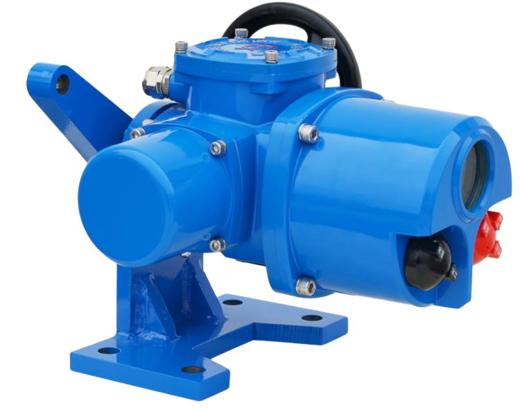 Industrial 110V/220V high torque 90 degree motorized electric rotary ...