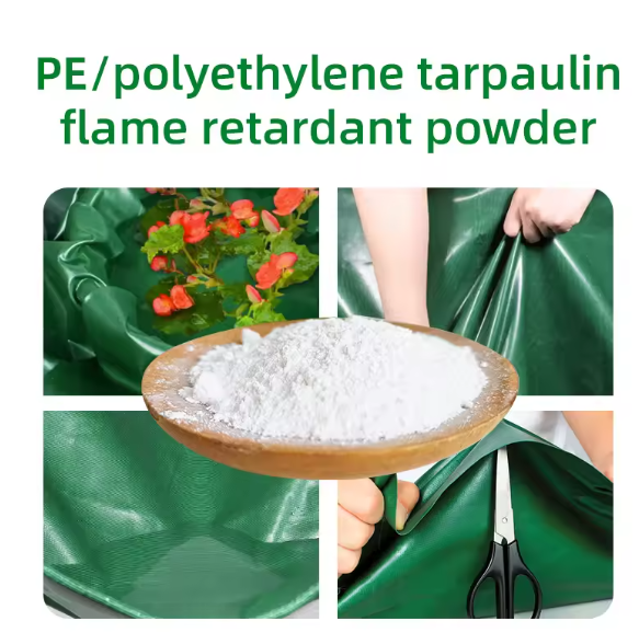 Halogen free environmentally friendly flame retardant powder PE plastic ...