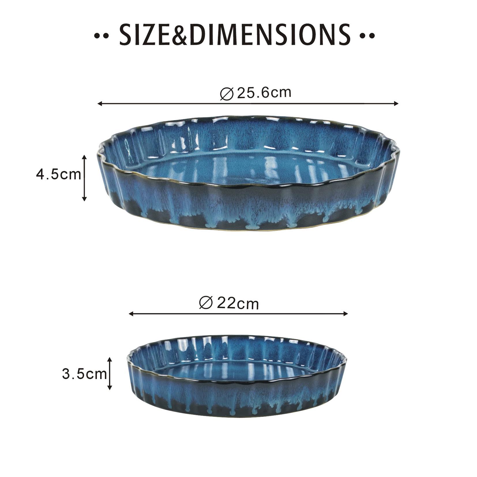 Quiche Dish Baking Pan - S805 S805/1 - Unicasa, also can be customized ...