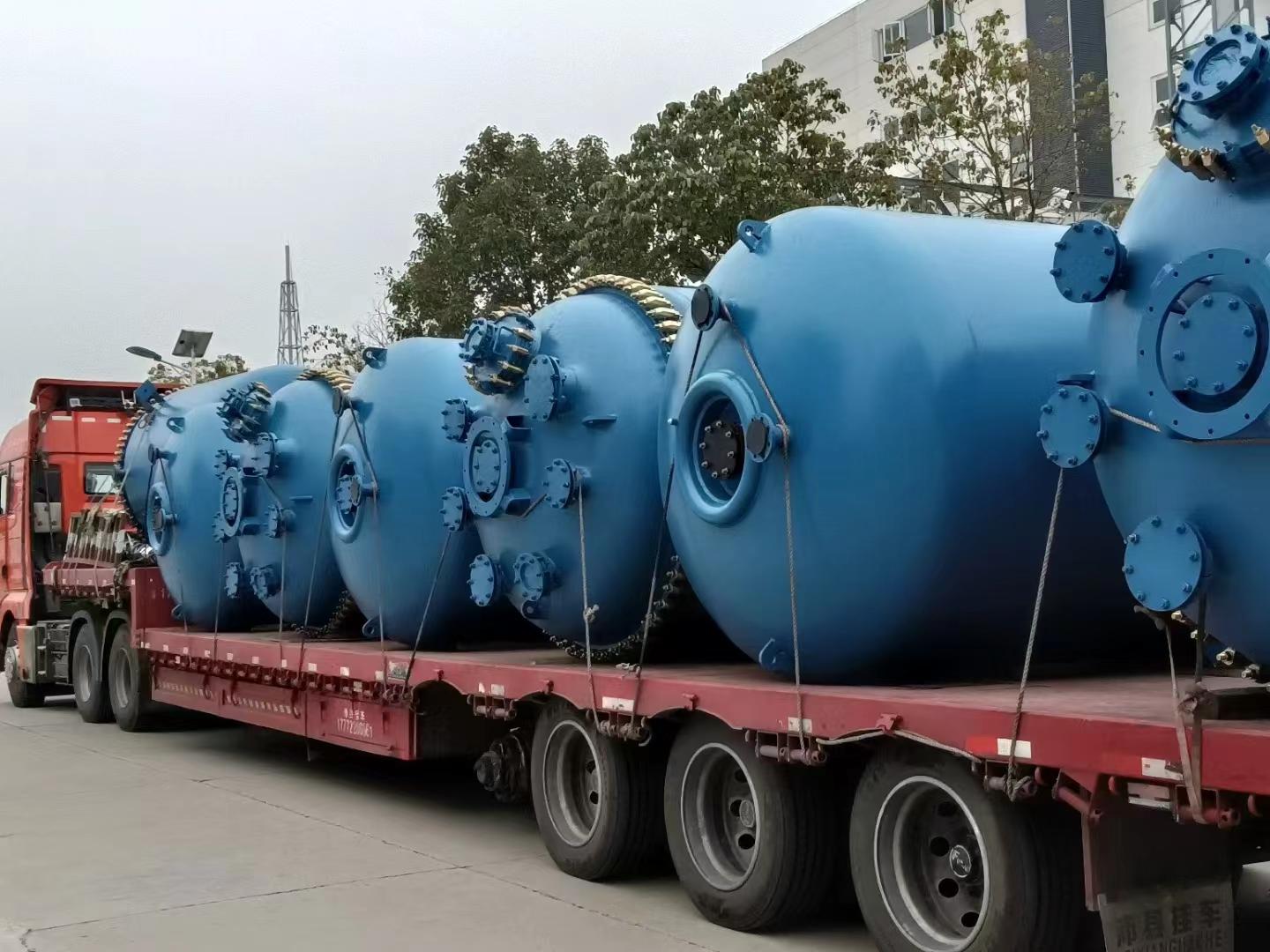 Acid and alkali resistant open glass lined reactor - K1000L-K6300L ...