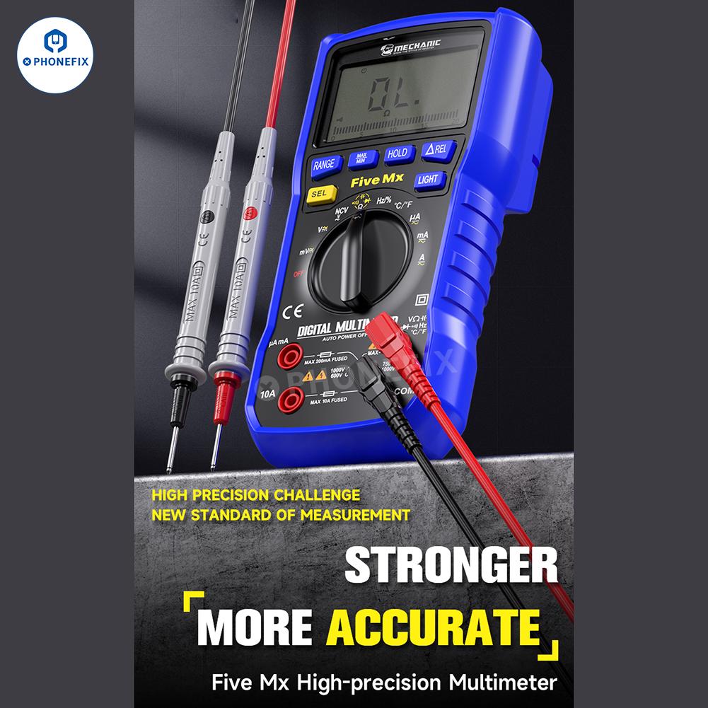 Mechanic Mini TD Five MX Digital Multimeter NCV Temp Measurement (China ...