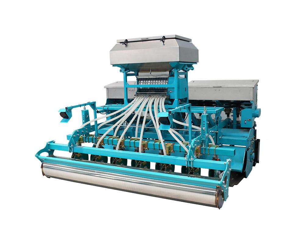 12 Rows Seeding Fertilizing Machine with Rotavator, Disc Harrow and ...