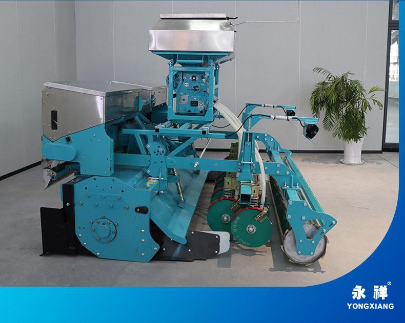 12 Rows Seeding Fertilizing Machine with Rotavator, Disc Harrow and ...