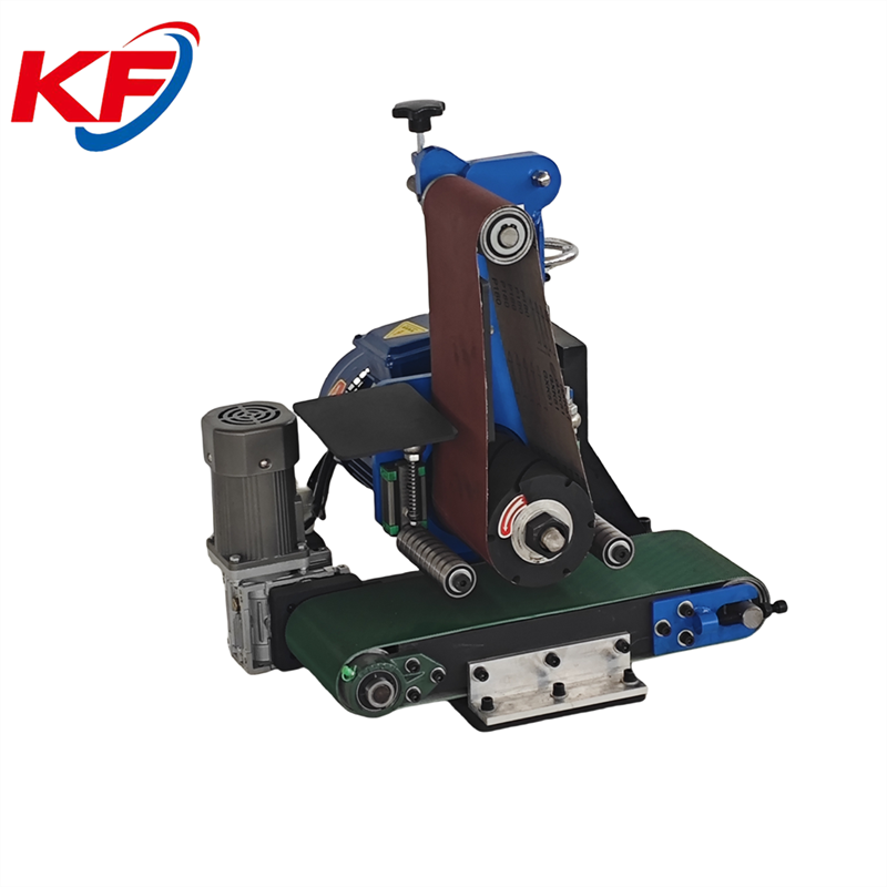 Steel plate deburring and polishing machine flat belt sander picture ...