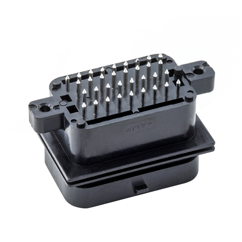 Automotive Electrical Wiring 34 Pin straight angle Male PCB header ...