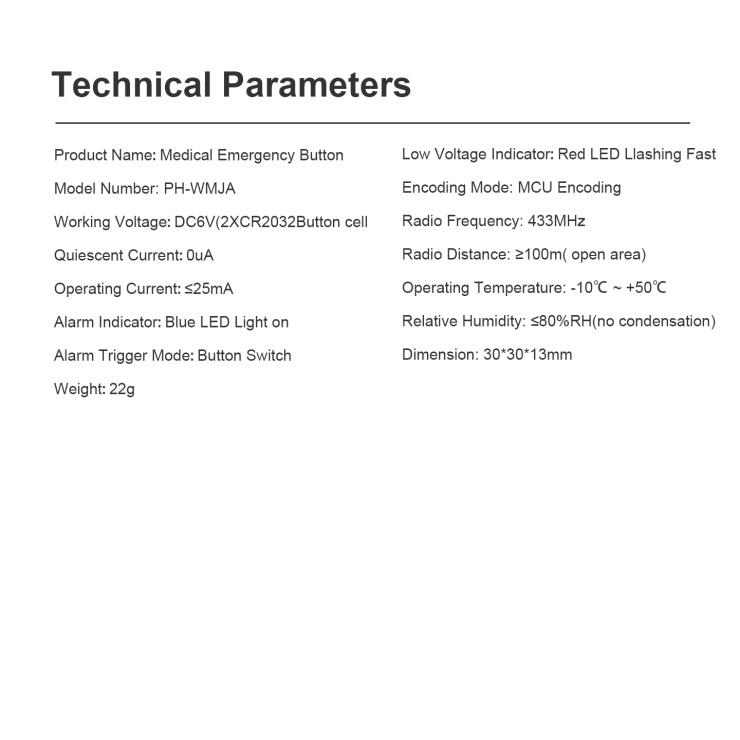 Wearable Medical Emergency Button Keeping the Elderly Safe - PH-WMJA ...