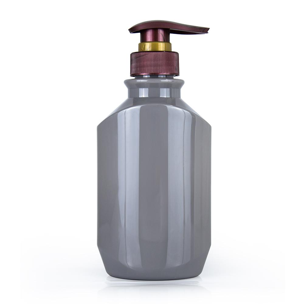 Wholesale 450ML Grey Plastic Shampoo Bottles with Pump - YSH-P001 ...