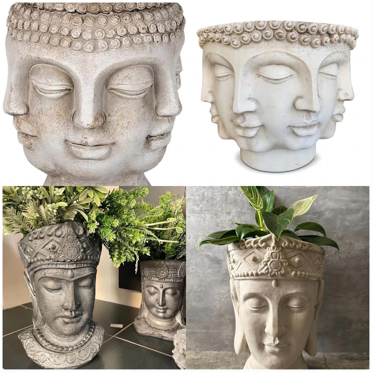 Cement Resin Ceramic Flower Pot Ceramic Vase Home Decoration - JTH ...