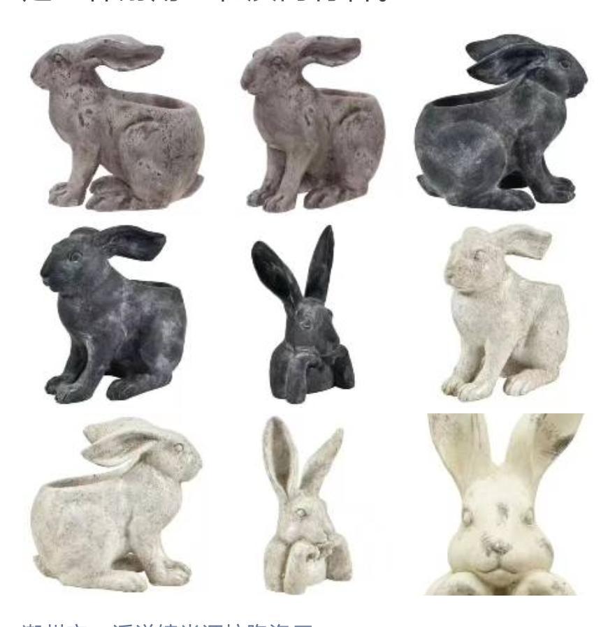 Nordic Matte Rustic Ceramic Pottery Home Desktop Decoration Retro Clay ...