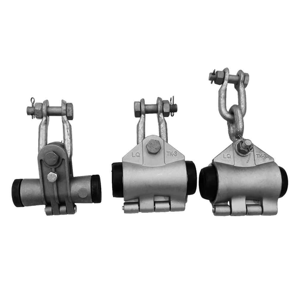 ADSS anchor clamp suspension cable prefabricated armored rod suspension ...