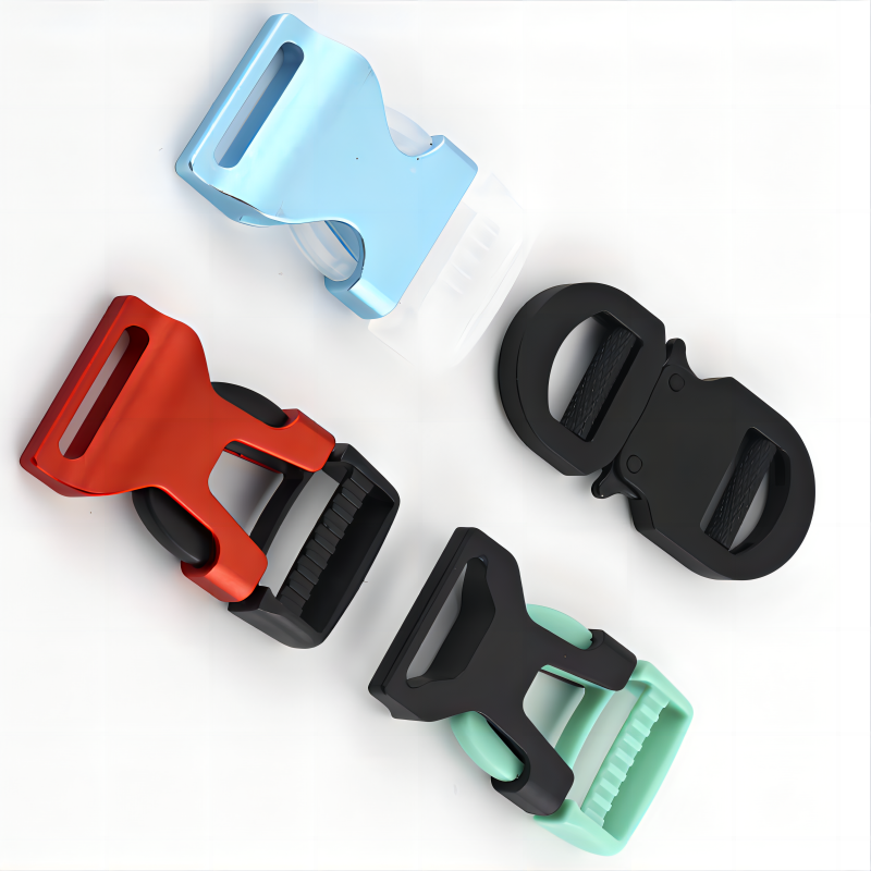Adjustablebaluminum alloy buckle half metal POM buckle for Backpack