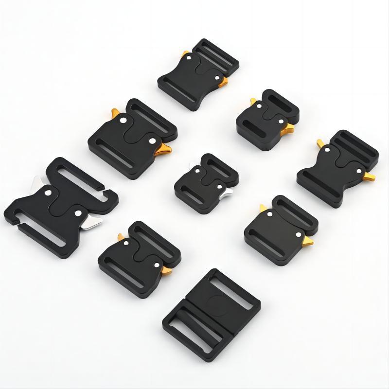 Adjustablebaluminum alloy buckle half metal POM buckle for Backpack