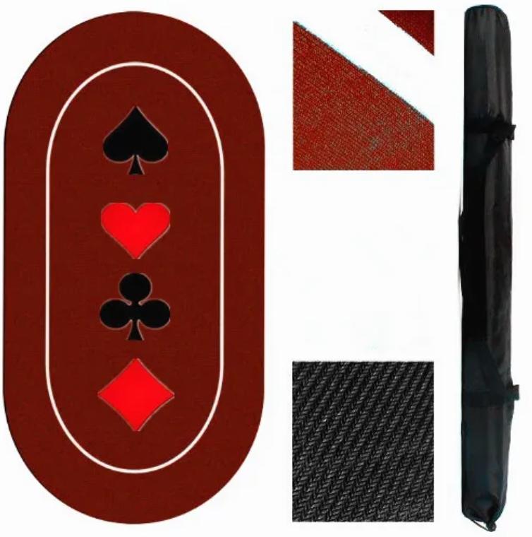 China factory direct sale high quality casino custom poker table mat ...