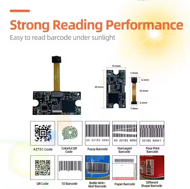 XT206M KIOSK Serial Port Mini 2D Barcode Scanner - XTIOT (China ...
