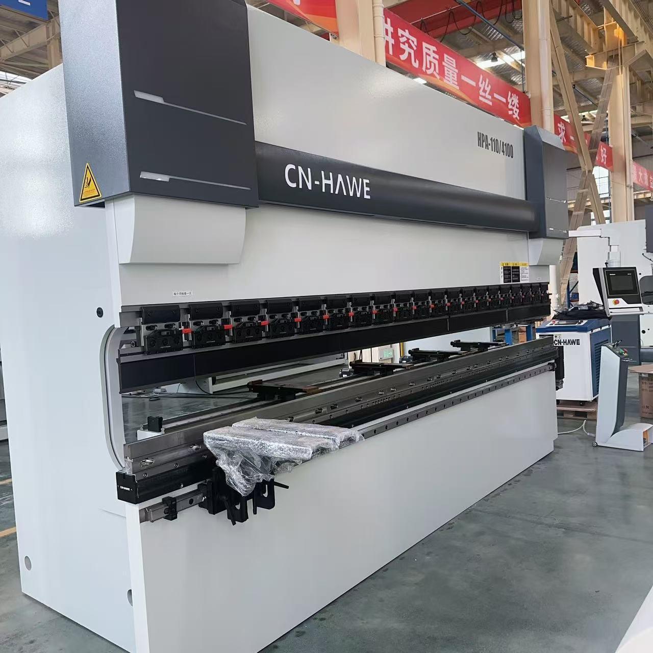 110T 4100mm CNC press brake - 110ton/4100mm - CNHAWE (China Manufacturer) - Machine Tool ...