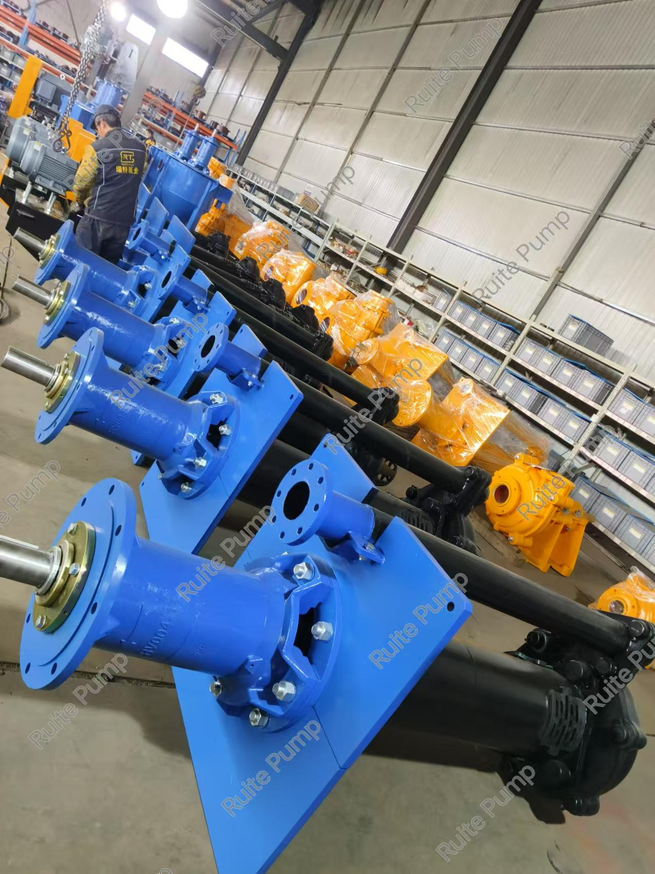 65QV-TSPR Vertical sump pump for Mixed Rare Earth Carbonate project - RT (China Manufacturer ...