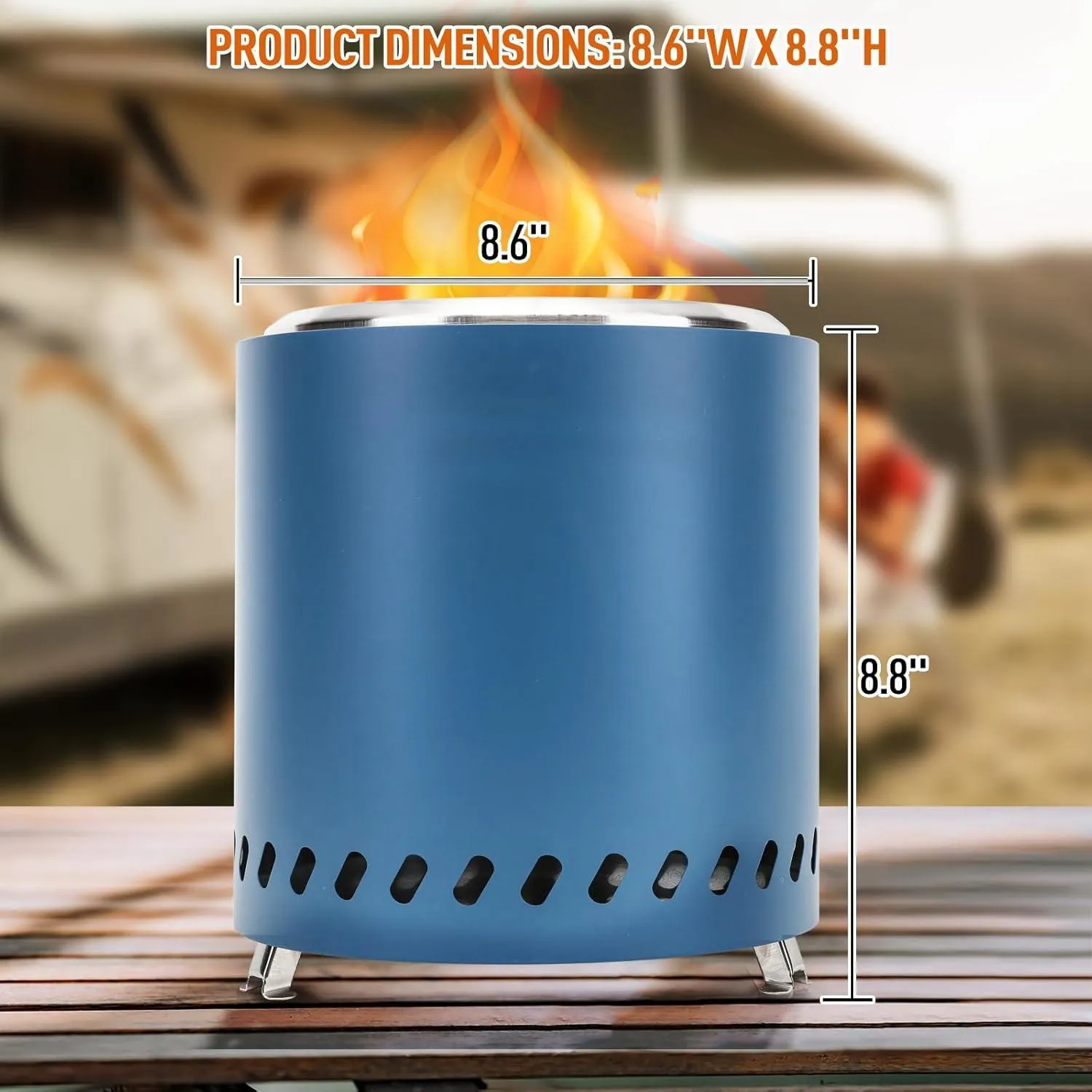 Tabletop Fire Pit - MH-FP603 (China Manufacturer) - Travel,Outdoor ...