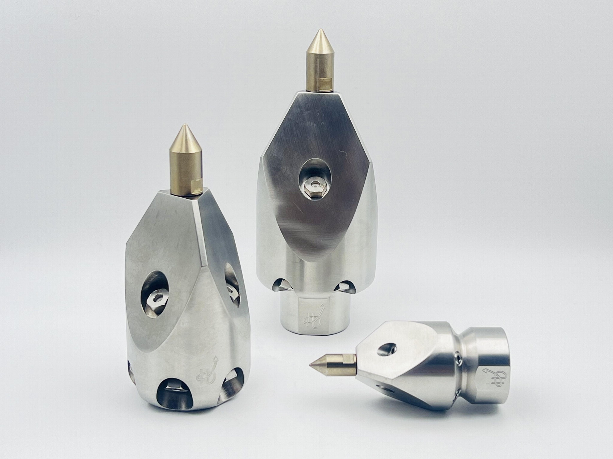 Sewer dredging hardened stainless steel ceramic core nozzle Penetrator ...