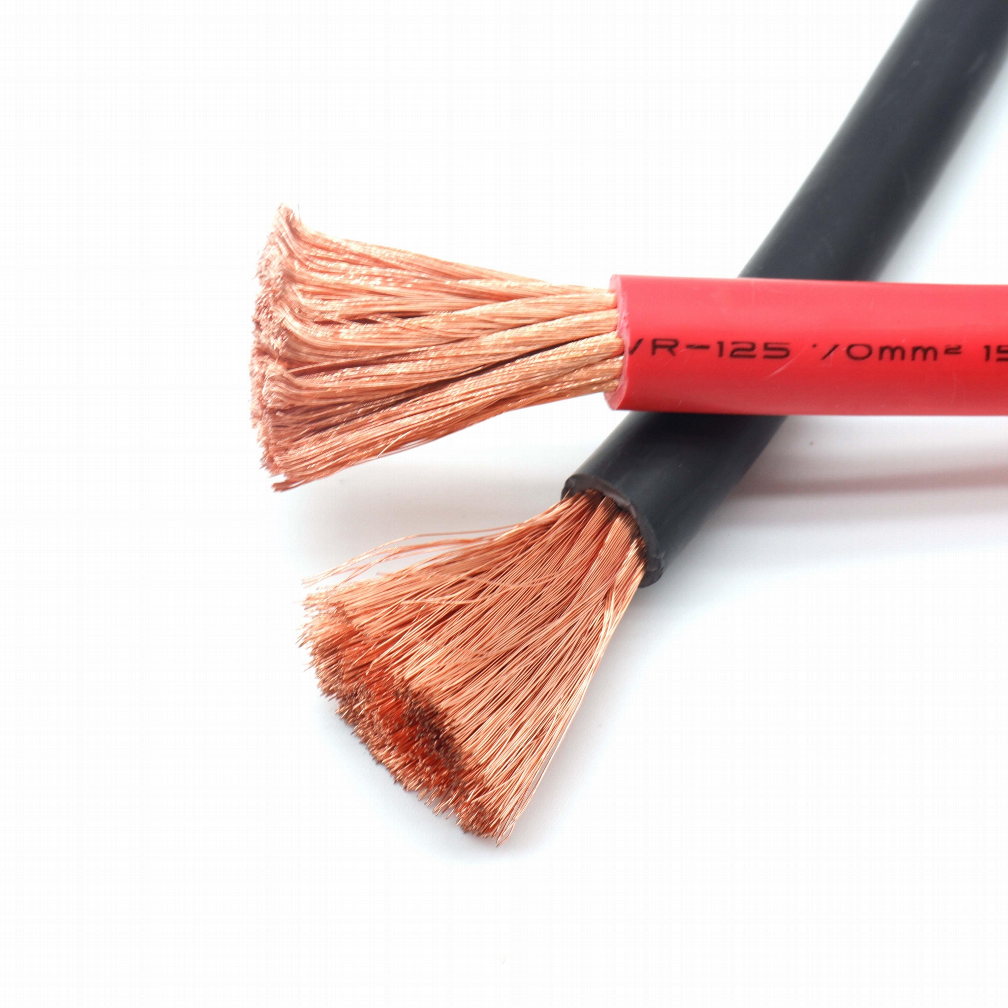 Flexible Battery Cable 25mm 35mm 50mm 70mm 95mm dc Electric Power Cable ...