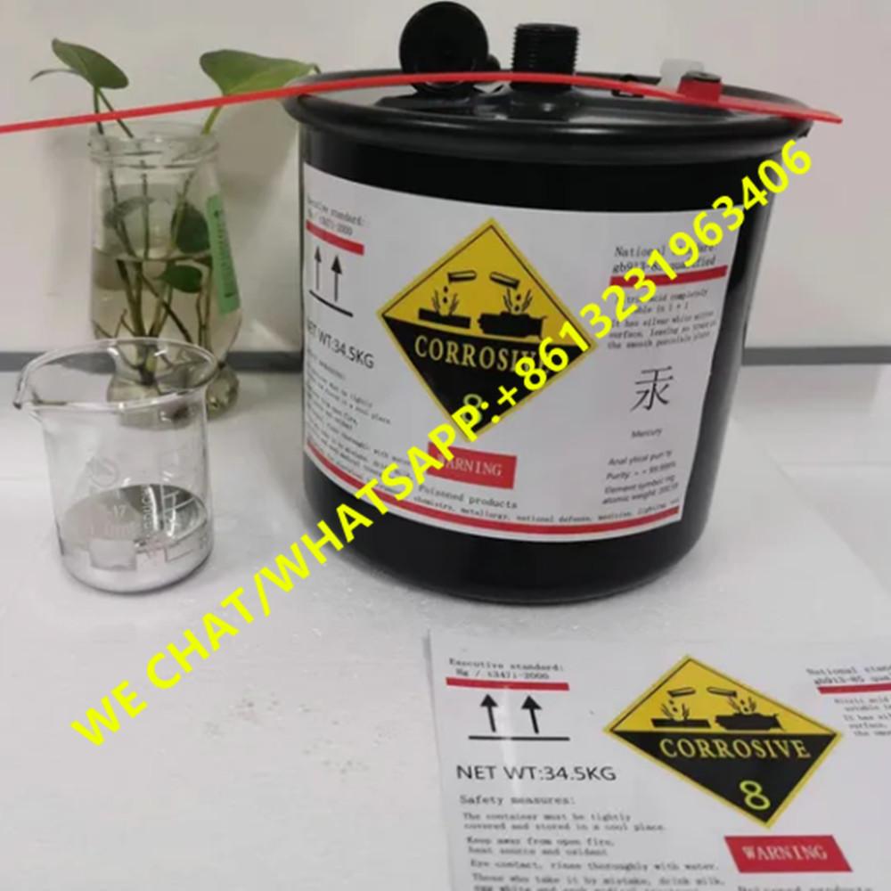 Pure Vergin Red Mercury Liquid - HG 99.999% - sliver mercury/Red Liquid ...