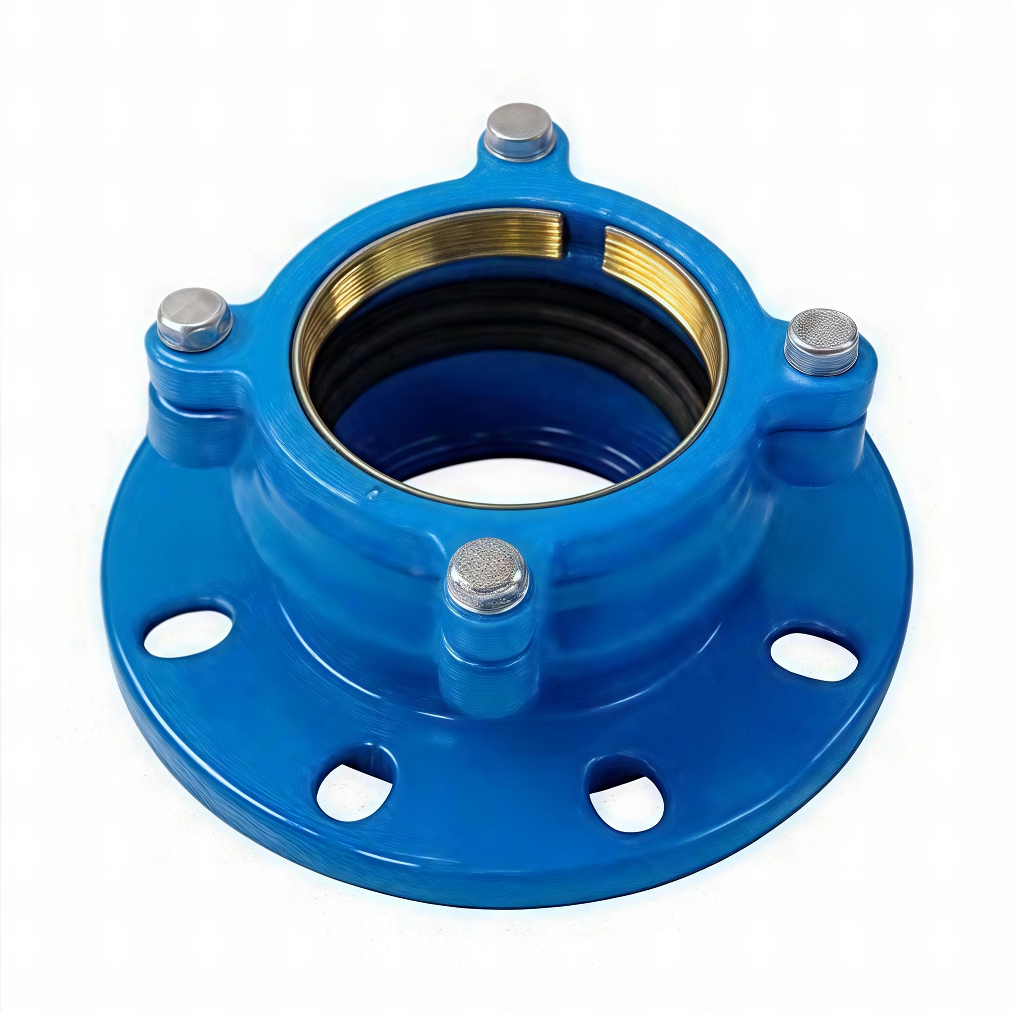 Restrained Flange Adaptor For HDPE/PVC Pipes - DN50-DN300 - Phoenix ...