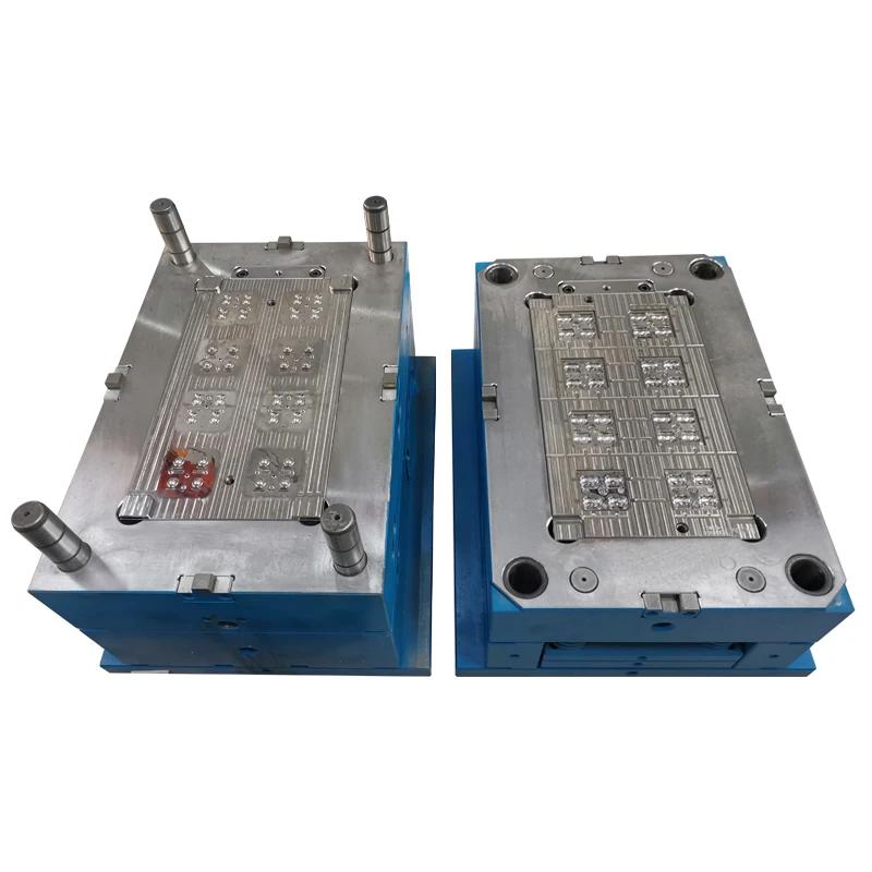 Custom Plastic Injection Mold for PMMA Lens multi-cavity Hot Runner ...