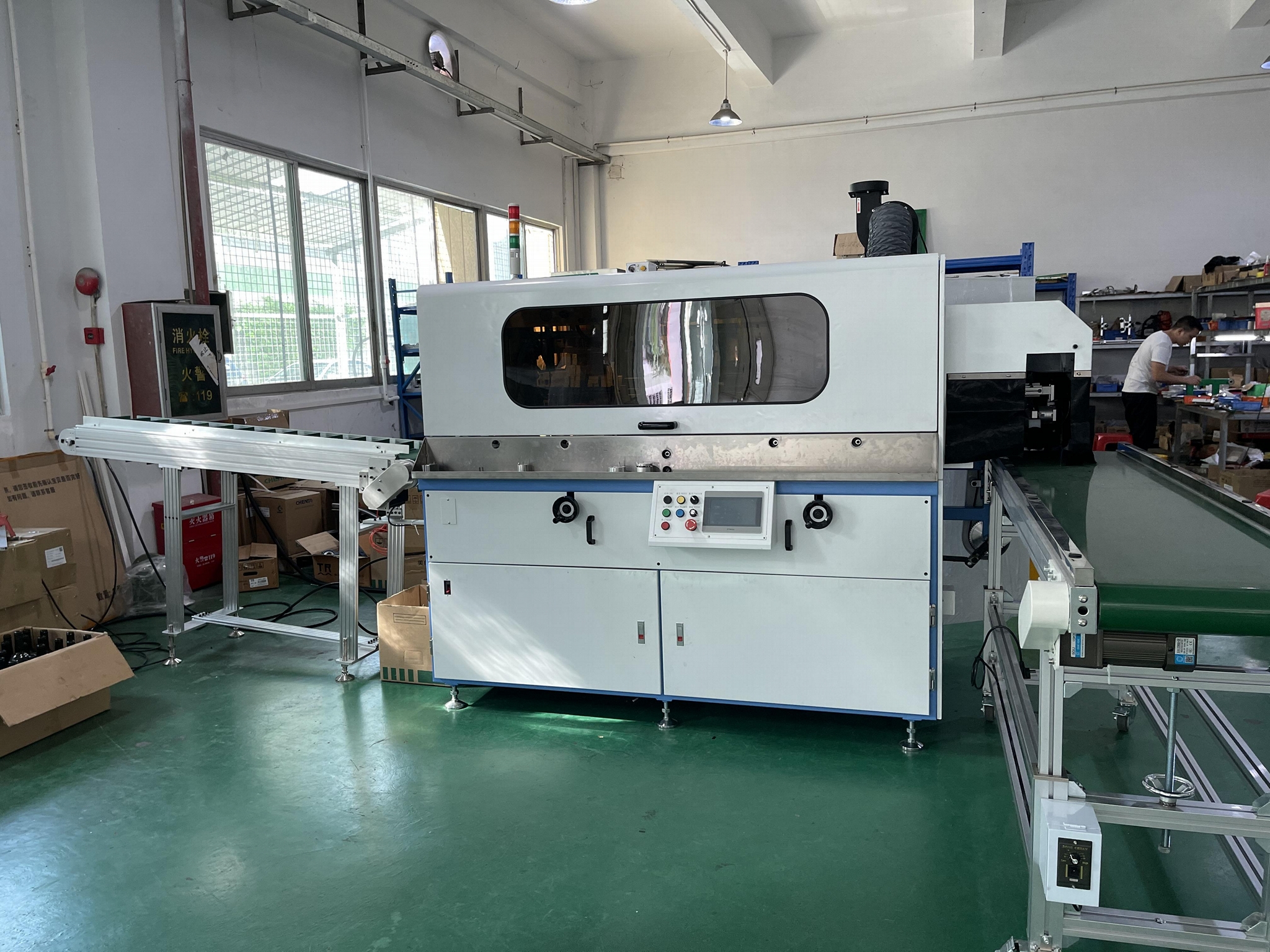 Glass bottle Automatic screen printing Line - LC-GL130-N - LC (China ...