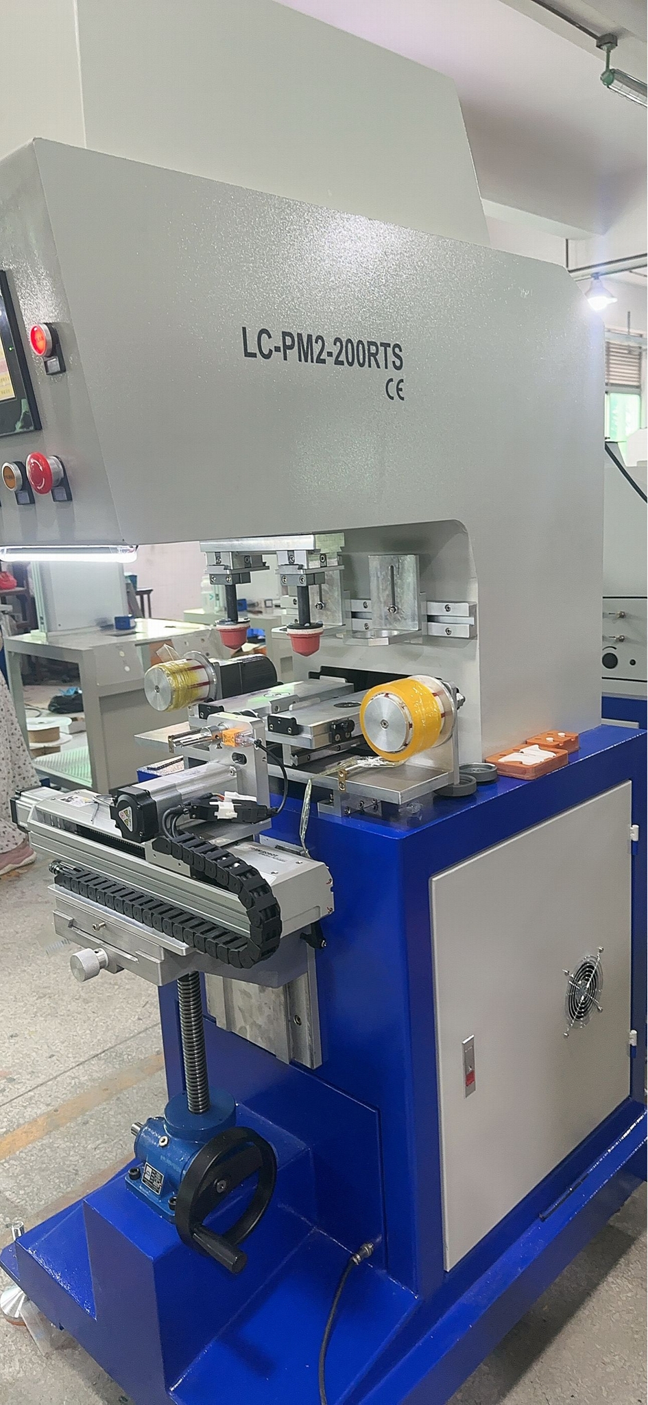 Full Servo Motor 2- Color Sealed Cup Pad Printing Machine with Rotary ...