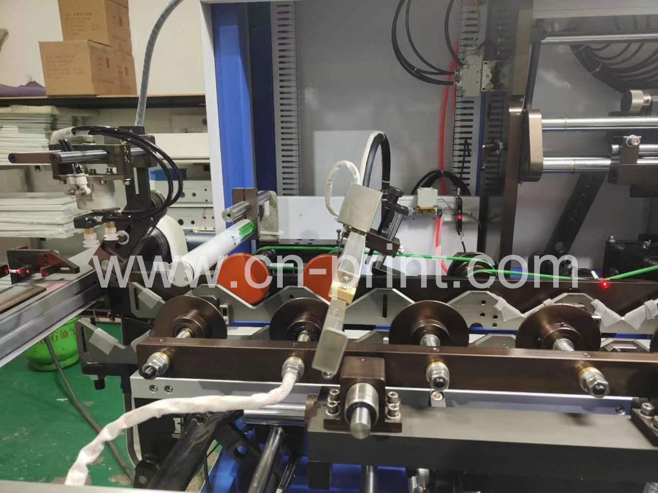 Mechanical drive servo multi-color automatic screen printing machine