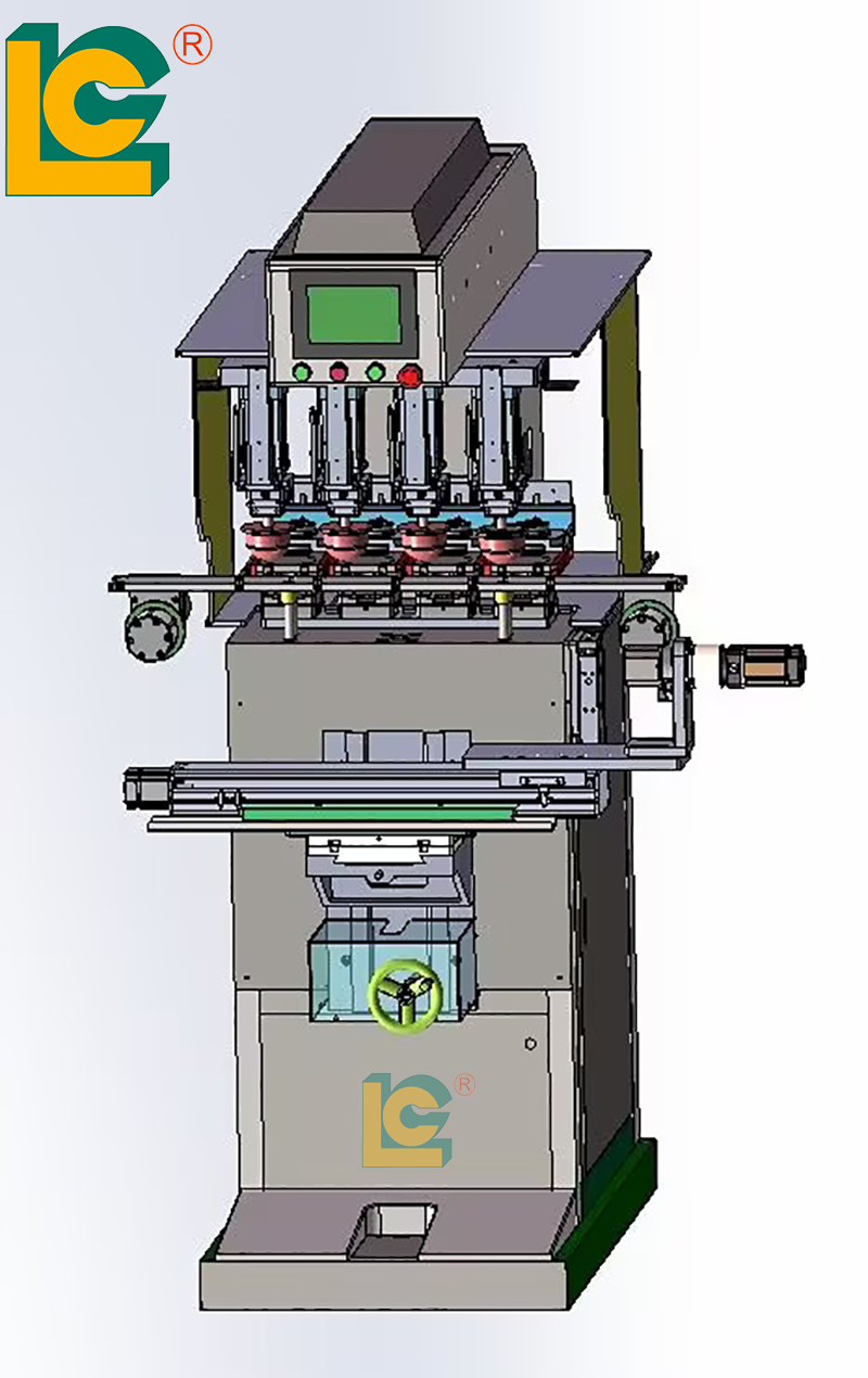LC Automatic Four-color Transfer Printing Machine - LC-PM4-100T-SR (China Manufacturer) - Plate ...