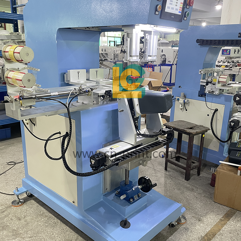 LC Automatic 2 color servo rotary fixture pad printing machine - China