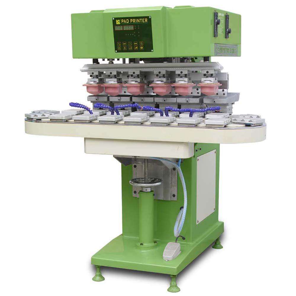 Six-Colour Conveyor Tampo Printer - LC-SPM6-150/18 - LC (China ...