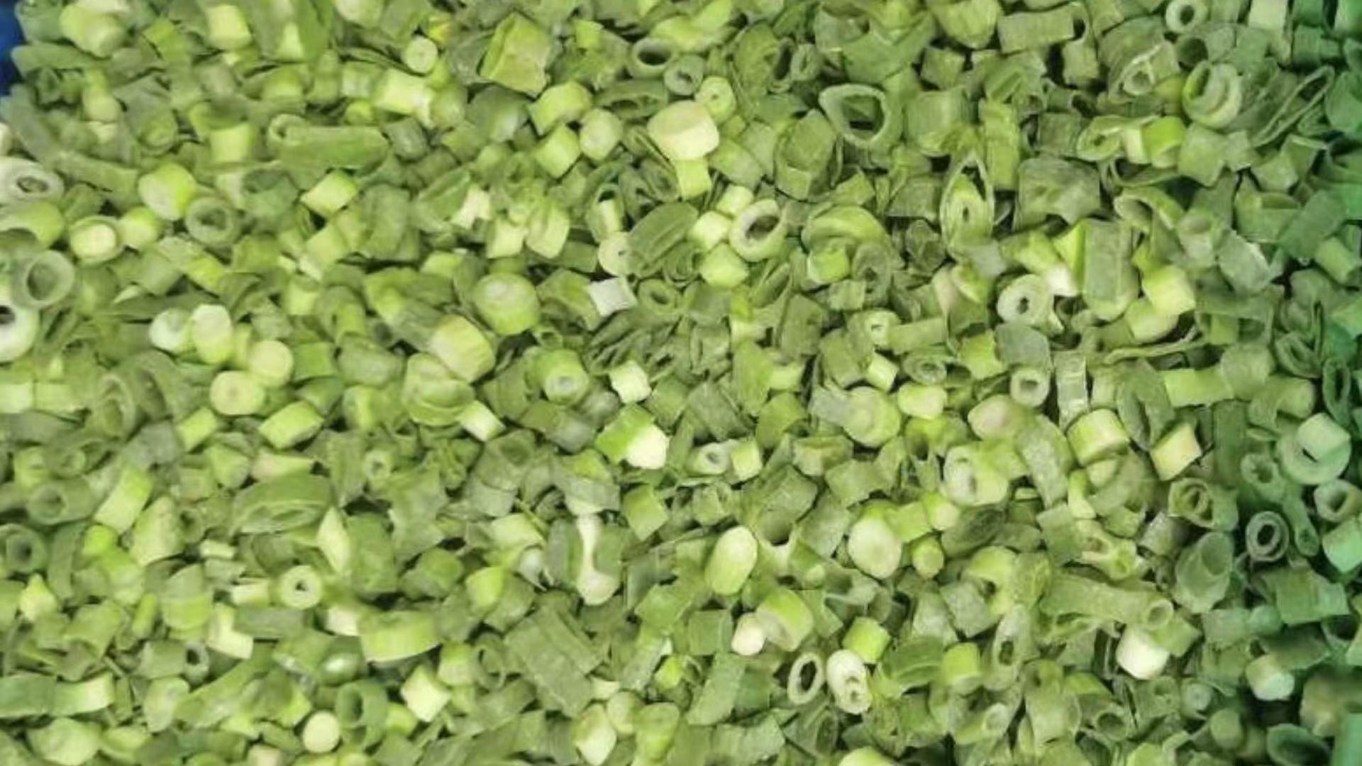 IQF Spring Onion Slices,Frozen Chives Dices,IQF Green Onions Dices ...