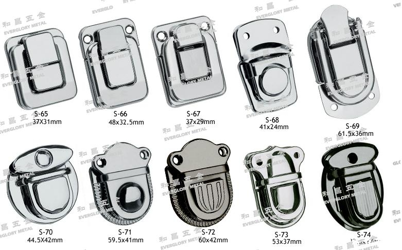 Five golden key lock metal fastener Toolbox Hardware - S65-S74 - Taiwan ...