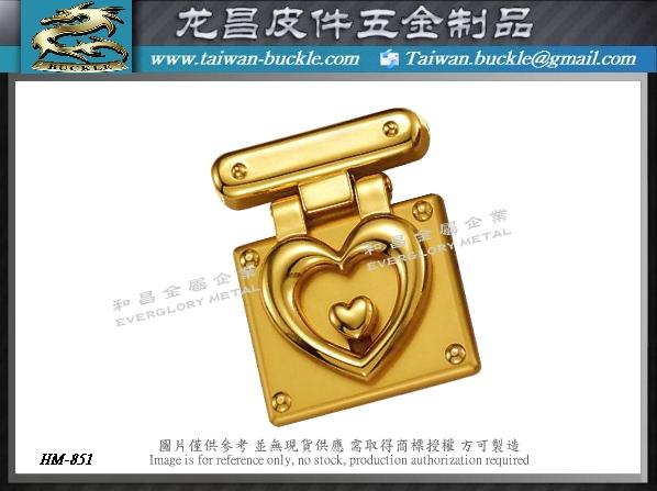 Fashion handbag metal lock design and manufacture - HM-851 (Taiwan ...