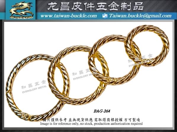 Metal split spring coil ring - BAG-1118-5 - Metal Spring Coil Rings ...
