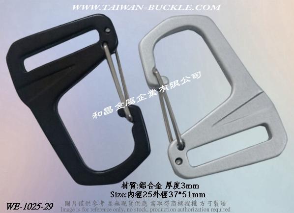 Aluminum alloy adjust buckle - WE-1038-15 - Taiwan Webbing Metal ...