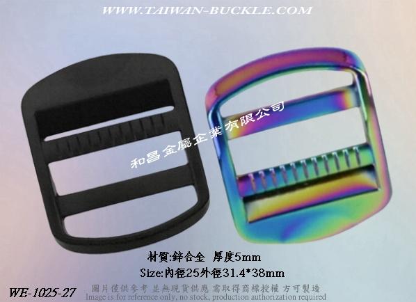 Metal adjustment buckle - WE-1032-10 - Taiwan Webbing Metal Buckles ...