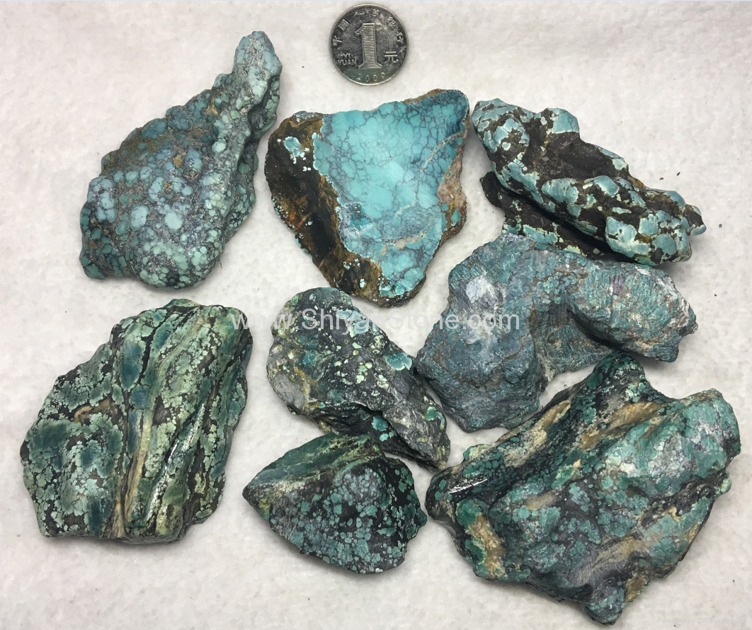 Natural turquoise rough stone YD109 (China Manufacturer) - Jade Crafts ...