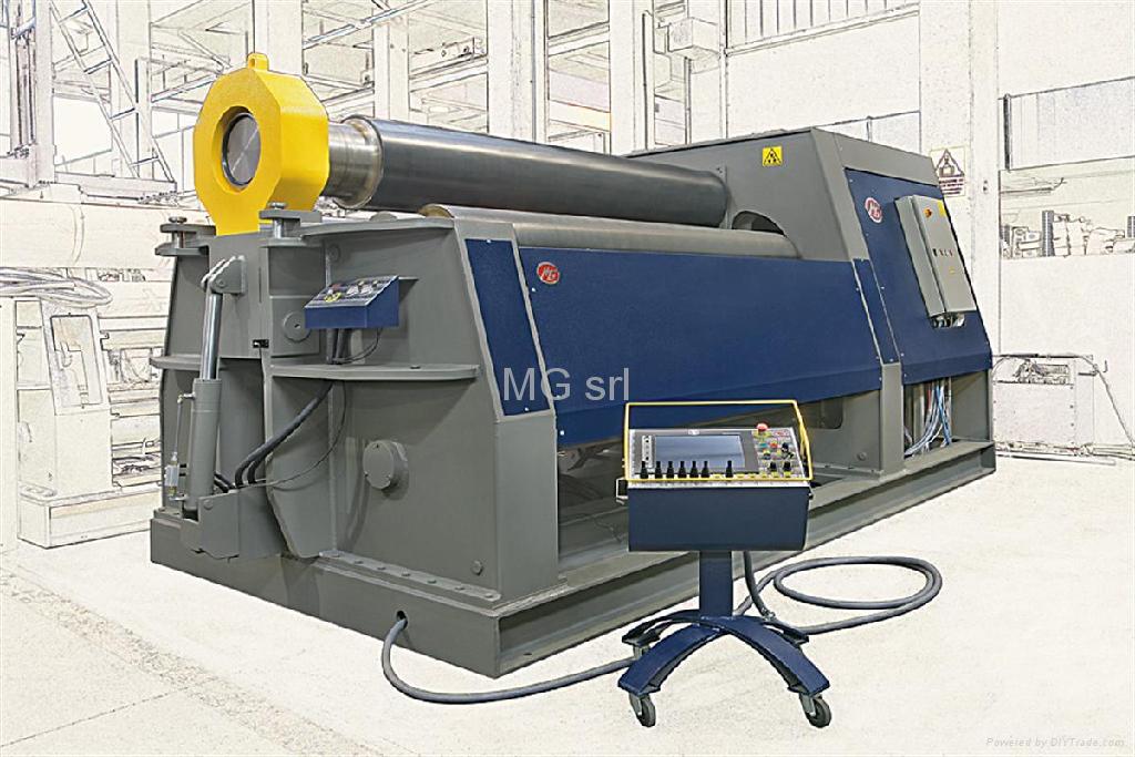 Four Roll Hydraulic Plate Bending Machine - M 3015 C - MG (Italy ...