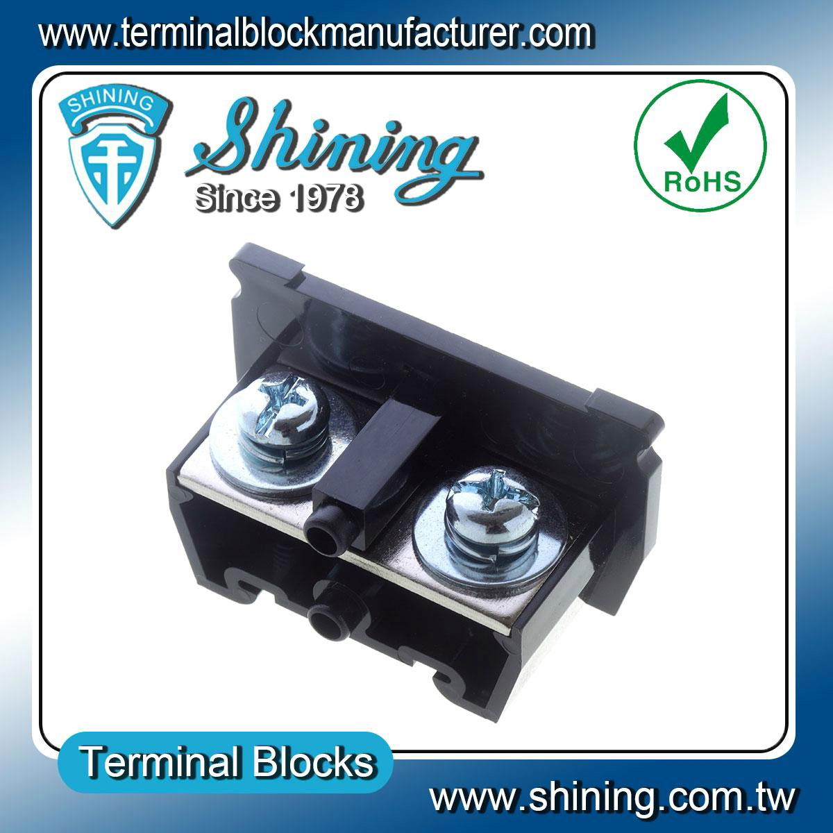 TA-100 35 mm DIN Rail Electric Wire Connector 100A Terminal Block ...