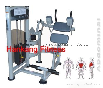 protraining equipme.fitness.hammer strength.Abdominal Crunch Machine-PT ...